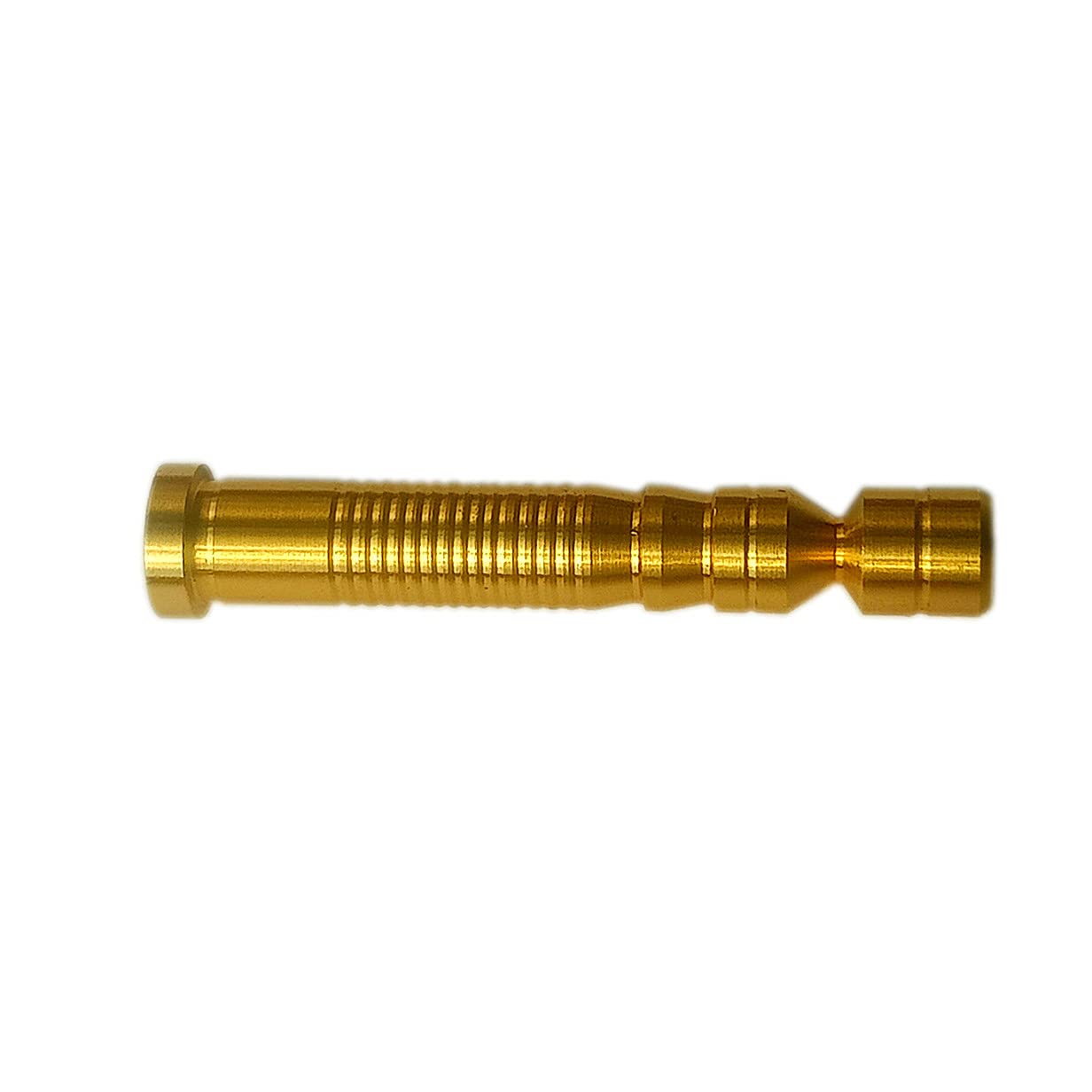yeseje 100 Grain Weighted Arrow Shaft Brass Inserts Suitable for Inner Diameter .245 Outer Diameter .299 (7.6mm) Carbon Arrow (12-Pack) (299-100gn)