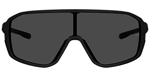 UA Gameday Sunglasses, Shiny Black Frame w/ Gray Lenses (1374549)