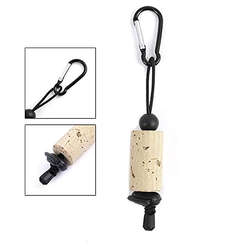 YDXNY Fishing Bottle Holder & Floatant with Carabiner Multifunction Fly Storage Fish Tackle Tool Fly Fishing Accessories