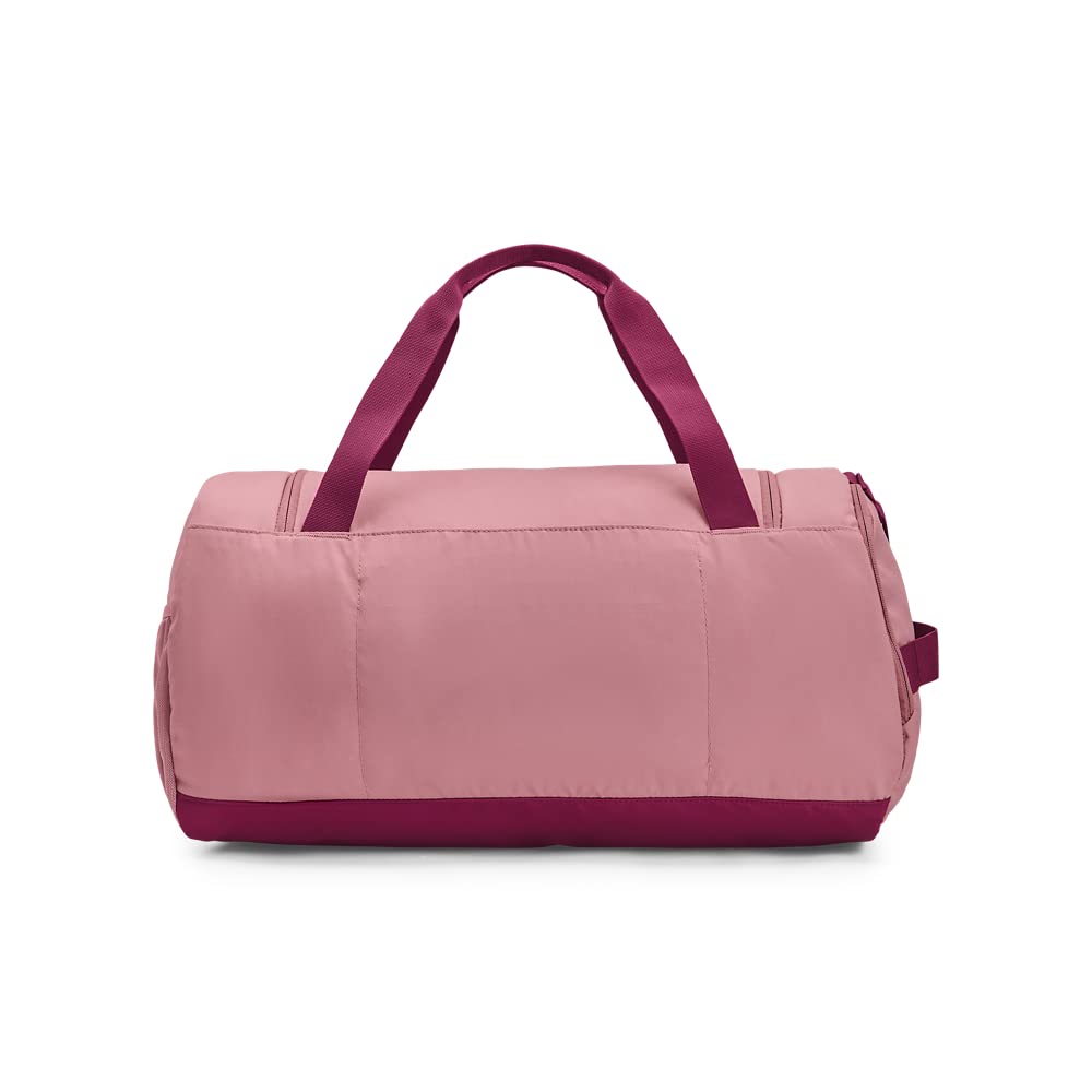 Under Armour Womens Undeniable Signature Duffle, (697) Pink Elixir/Charged Cherry/Metallic Harbor Blue, One Size Fits Most
