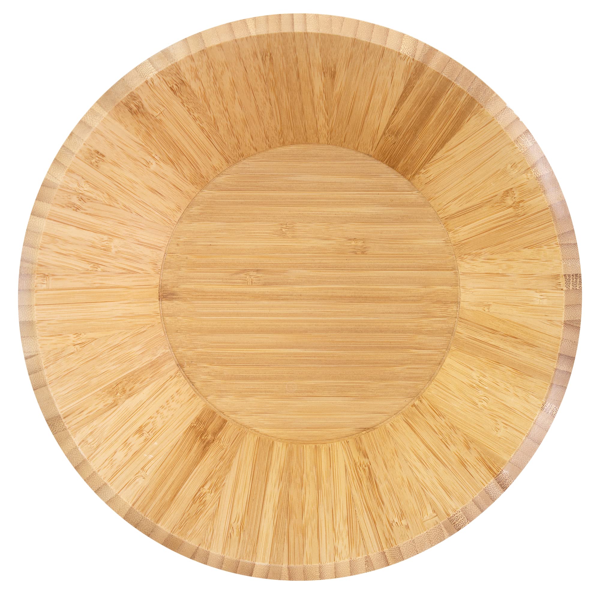 Totally Bamboo Fruit Basket Bowl with Banana Holder Hanging Hook, Bamboo Wood Fruit Bowl for Kitchen Counter