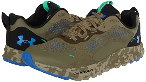 Under Armour Men's Charged Bandit 2, Tent/Victory Blue, 11 Medium US