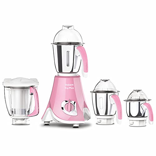 Vidiem Ivy Plus 4 Jar Mixer Grinder 750 watts Free Service Kit included -110Volts