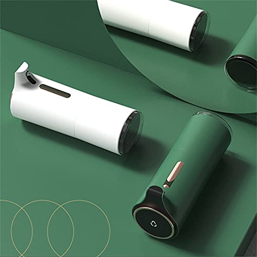 Soap Dispenser Automatic Soap Dispenser Intelligent Foaming Soap Dispenser Touchless,for Bathroom Kitchen Home, Color: Green, White Bathroom Soap Dispenser (Color : Brass)
