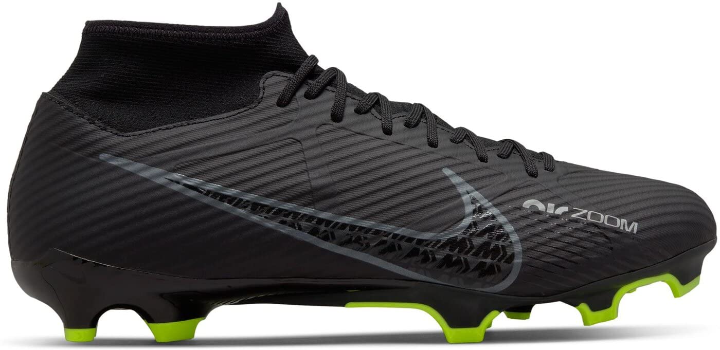 NIKE Men's Sneaker, Black Dk Smoke Grey Summit White Volt, 8.5