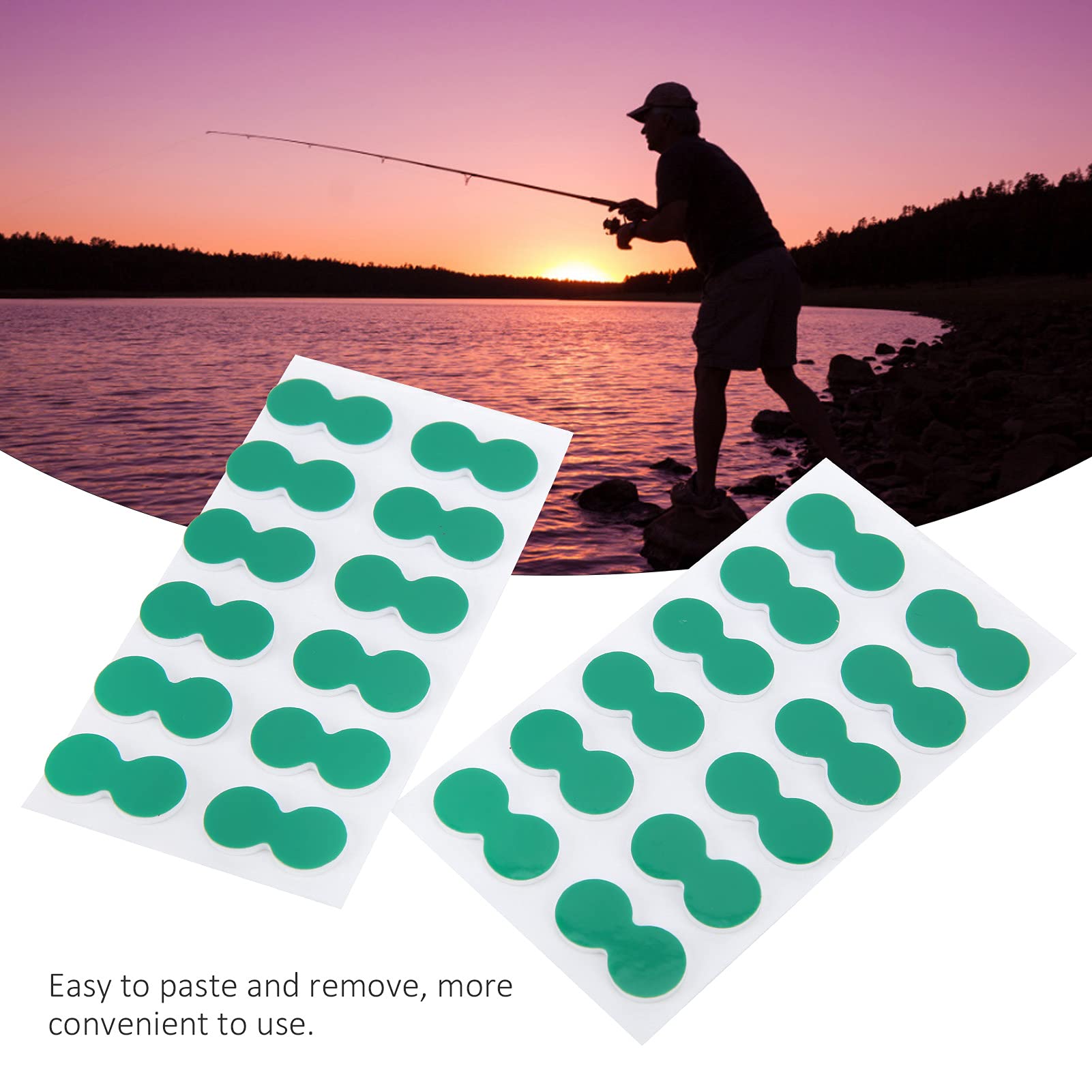 Yeuipea 24PCS Foam Fly Fishing Bobber, Pinch On Strike Float Indicators, Lightweight & Durable, Ideal for Fly Fishing