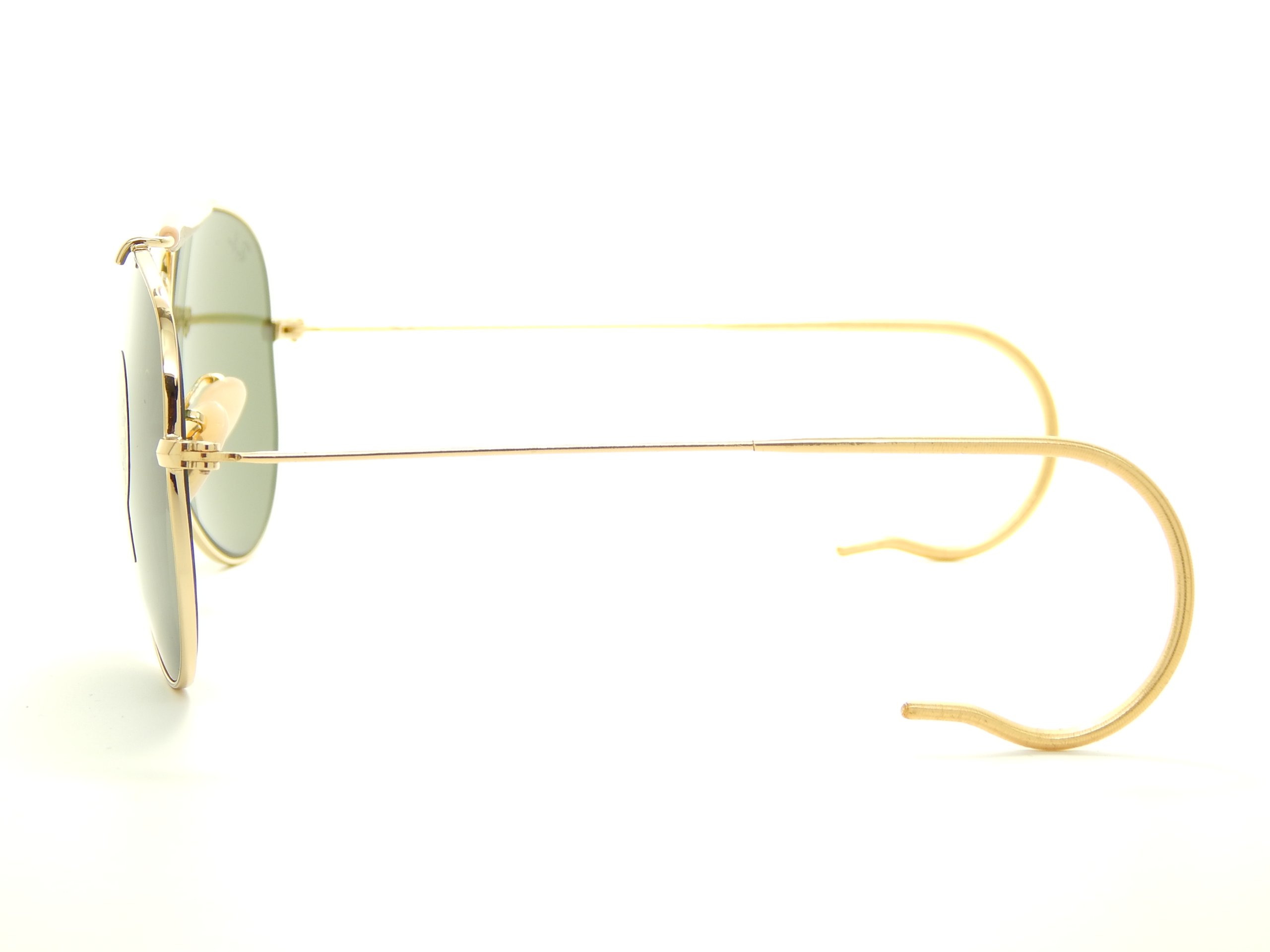 Ray Ban Outdoorsman RB3030 L0216 Gold/Green Classic 58mm Sunglasses