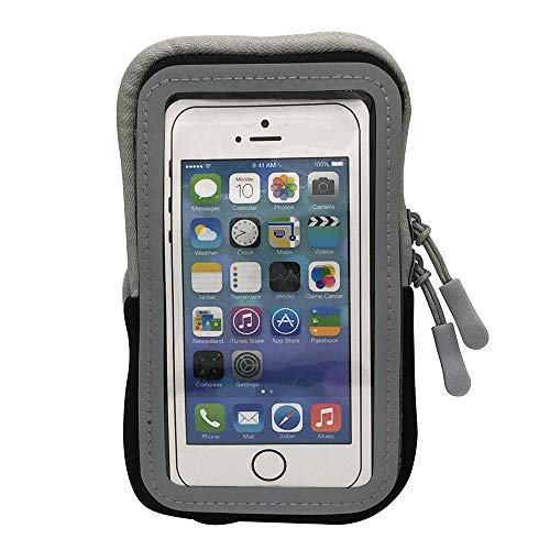 Outdoor Sport Armband for Samsung Galaxy S8 S9 S10 Note 9 10 / Blu Vivo X5 G9 Bold N1 / Motorola G7 Power Phone Band Running Case Waterproof Zip Pouch Bag Holder Pouch Case Wristband Strap