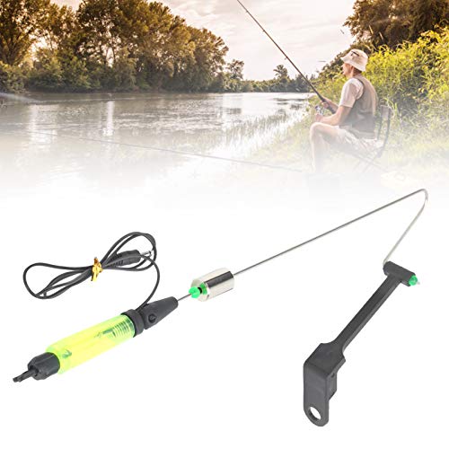 Yeuipea Fishing Bite Alarm,Fishing Bite Indicator Alarm Sensitive Adjustable Weight Stainless Steel Fishing Tool Accessories
