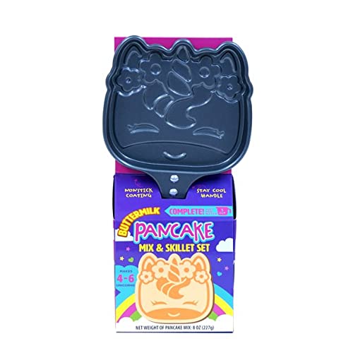Wondertreats Unicorn Buttermilk Pancake Skillet Set