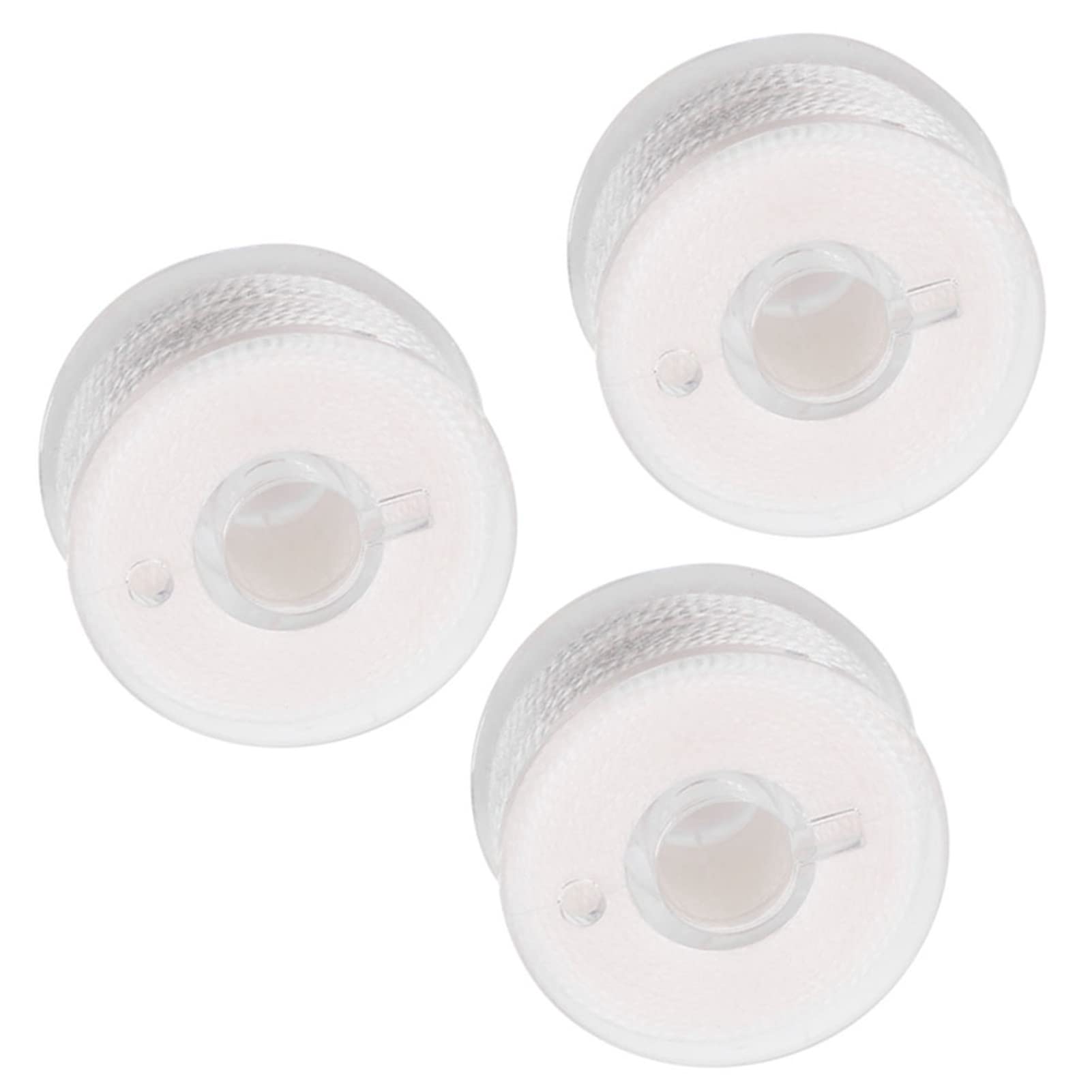 Yeuipea Fishing Bait Line, 3pcs Water Soluble PVA White Bait Line Funnel System 20m Fishing String Tape Tool Accessory