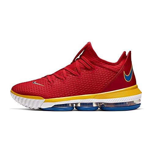 Nike Men's Lebron 16 Low Superbron, University Red/Varsity Royal, 8.5