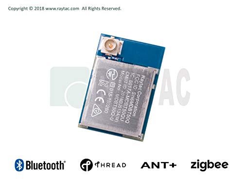 Raytac MDBT50Q-U1MV2 Nordic nRF52840 Module u.FL Connector External Antenna Bluetooth Zigbee Thread ANT+ BT5.2 BT5 FCC IC CE Telec KC SRRC (3pcs Pak)