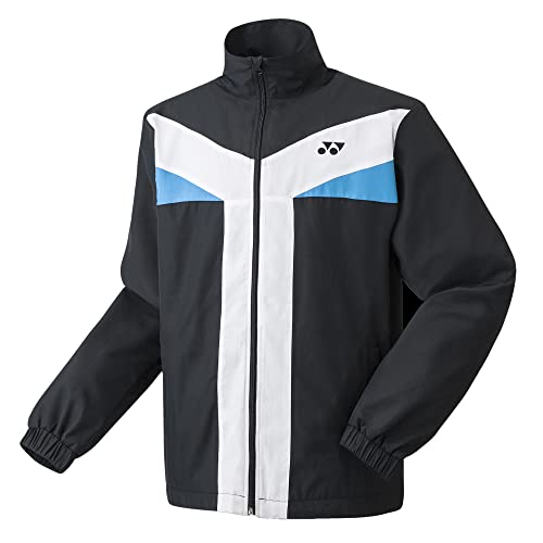 YONEX Team Warm-Up Black Mens Tennis Jacket - Black Bk/M