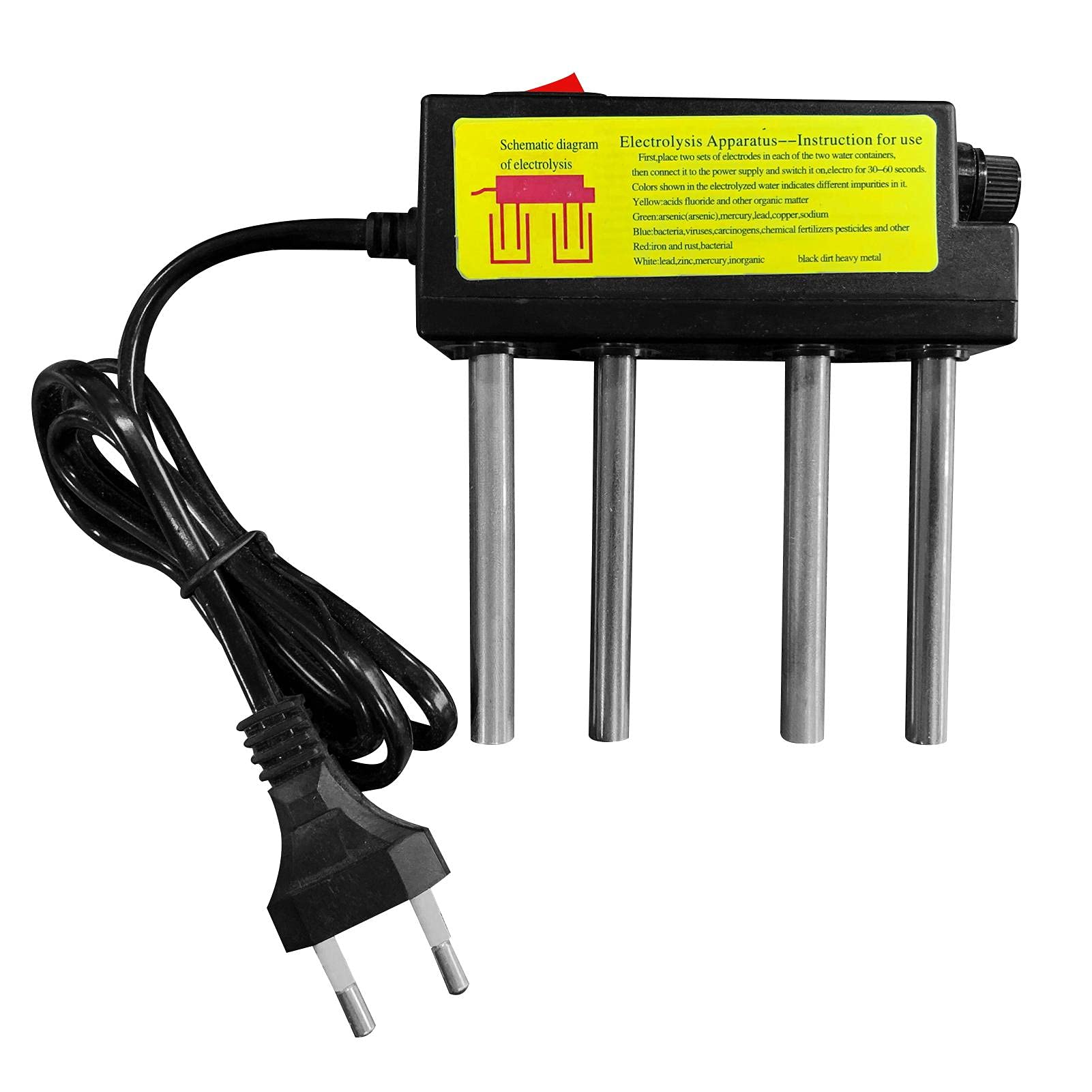 Water Quality Tester, TDS Electrolyzer Machine Testing Meter, uick Water Test Water Purity Filter Measuring Tool, PH Testing Tools for Hydroponics, Pools, Spas, Aquariums, Drinking Water, Home Use