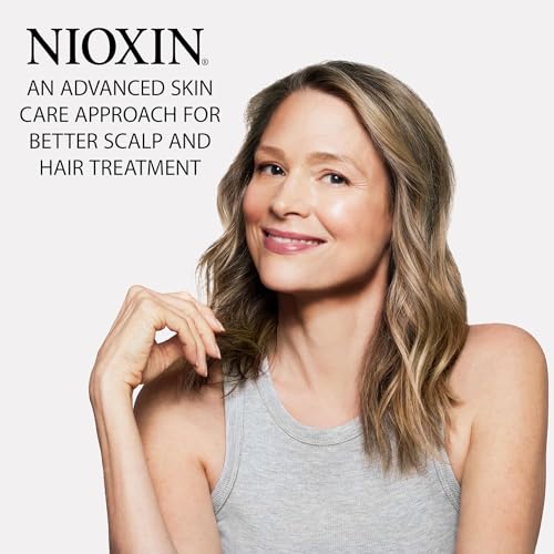 Nioxin System 3 Scalp + Hair Conditioner - Hair Thickening Conditioner for Damaged Hair with Light Thinning, 10.1 fl oz (Packaging May Vary)