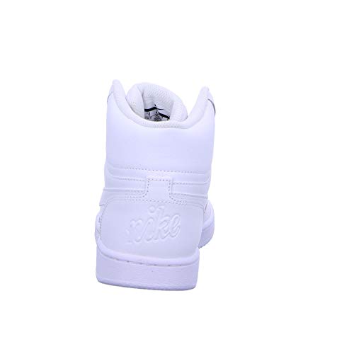 NIKE Women's Basketball Shoes, White White White 100, 7