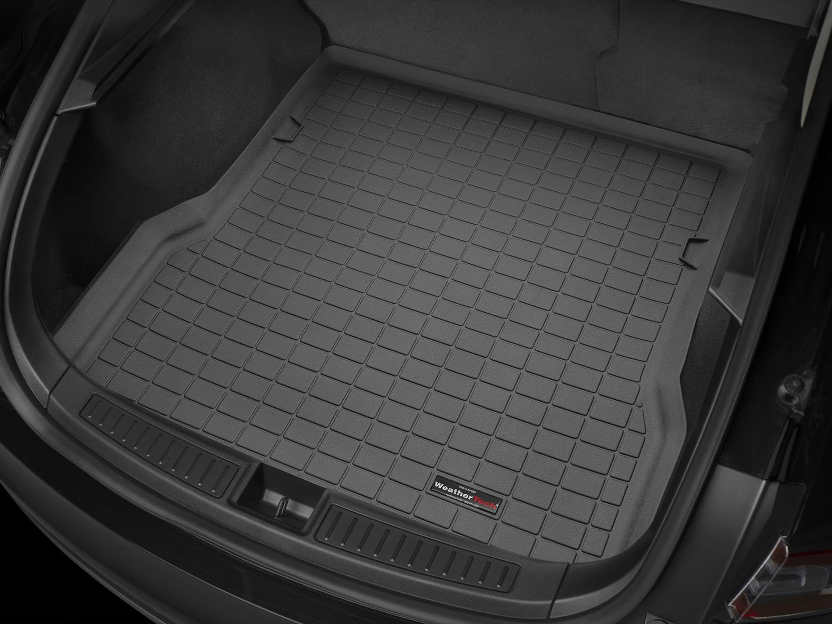 WeatherTech Cargo Trunk Liner for Nissan Rogue - Behind 2nd Row SeatBack (401405) Black