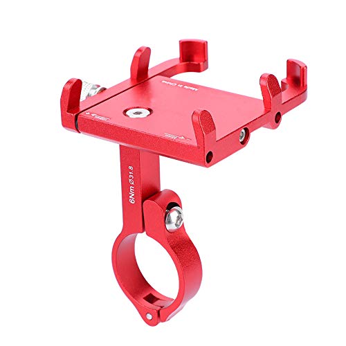 Ruiqas Bicycle & Motorcycle Cell Phone Mount, Phone Holder Mount for Bike Handlebar Cycling Accessory Suitable for 22.2-31.8mm Handlebar