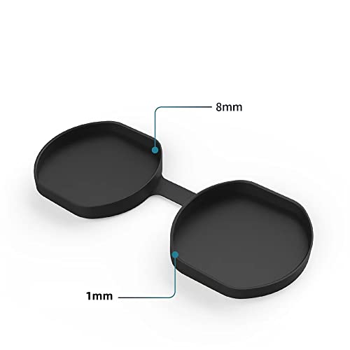 YiDey VR Glasses Thickened Silicone Protective Lens Cover for VR2, Dust-Proof Protective Cover