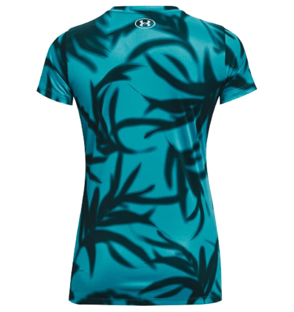 Under Armour Women's UA Velocity Palm Print Short Sleeve 3XL