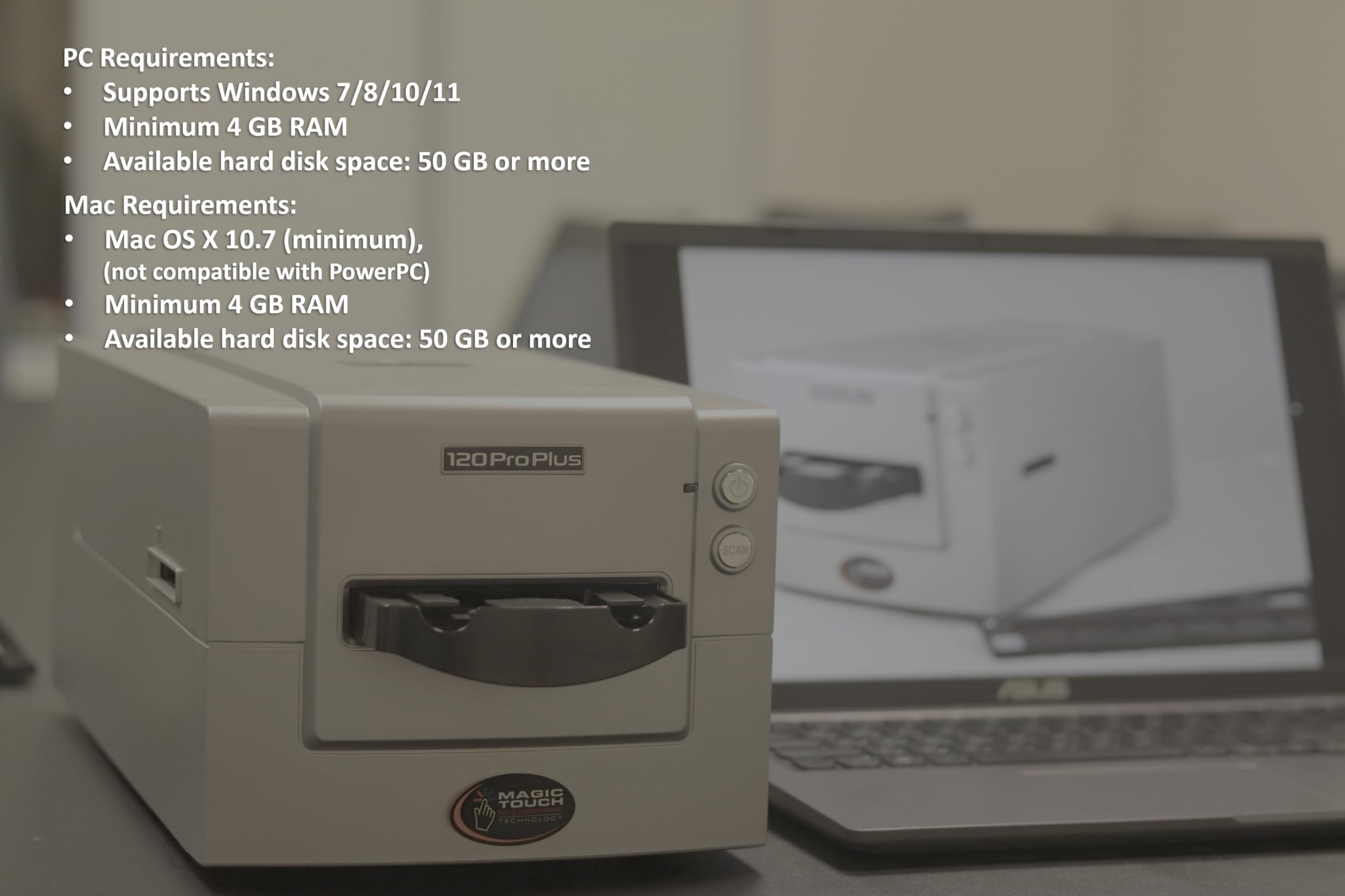 Pacific Image PrimeFilm 120 Pro Plus Film Scanner. Medium Format 120 Film, 135 Film & Slide Scanner. Faster Scan Speed. 6,400 dpi/48-bi True Color. 4.2 Dynamic Range. Mac/Pc