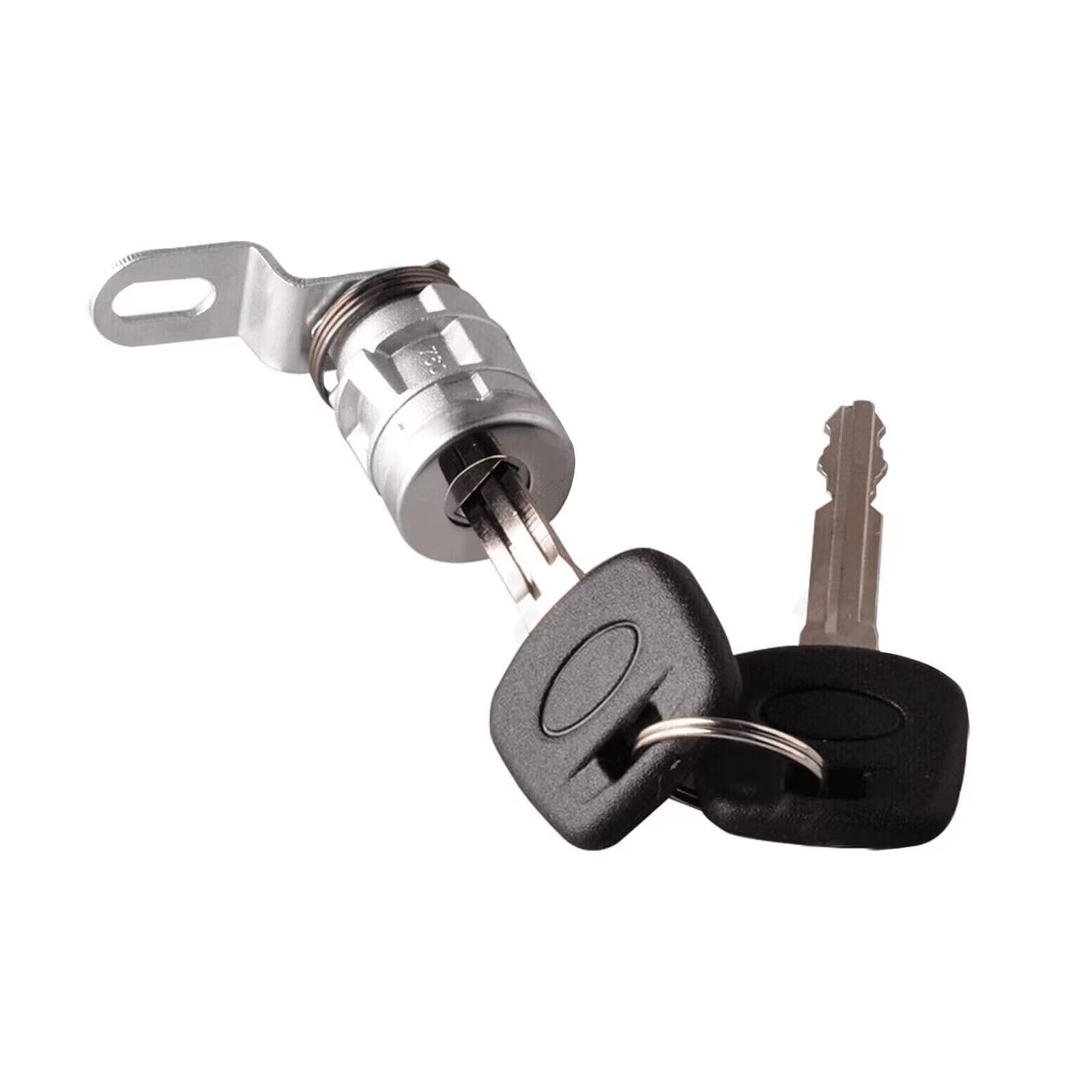 Rear Tailgate Lock Cylinder & 2Key Replacement for 2020 Toyota Tacoma SR5 Extended Cab Pickup 4-Door 2.7L 2694CC l4 Gas DOHC Naturally Aspirated W/O with Out Smart Entry