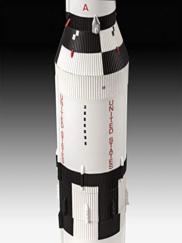 Revell 03704 Apollo 11 Saturn V Rocket Model Kit, White