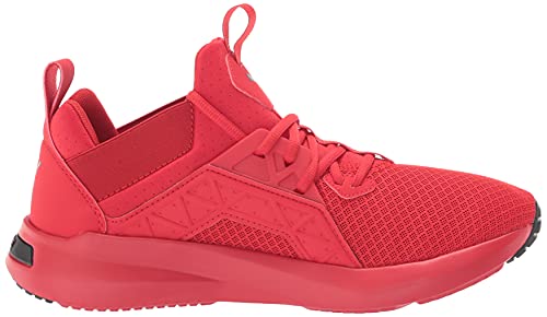 PUMA Men's SOFTRIDE ENZO NXT Sneaker, High Risk Red-Puma Black, 9.5