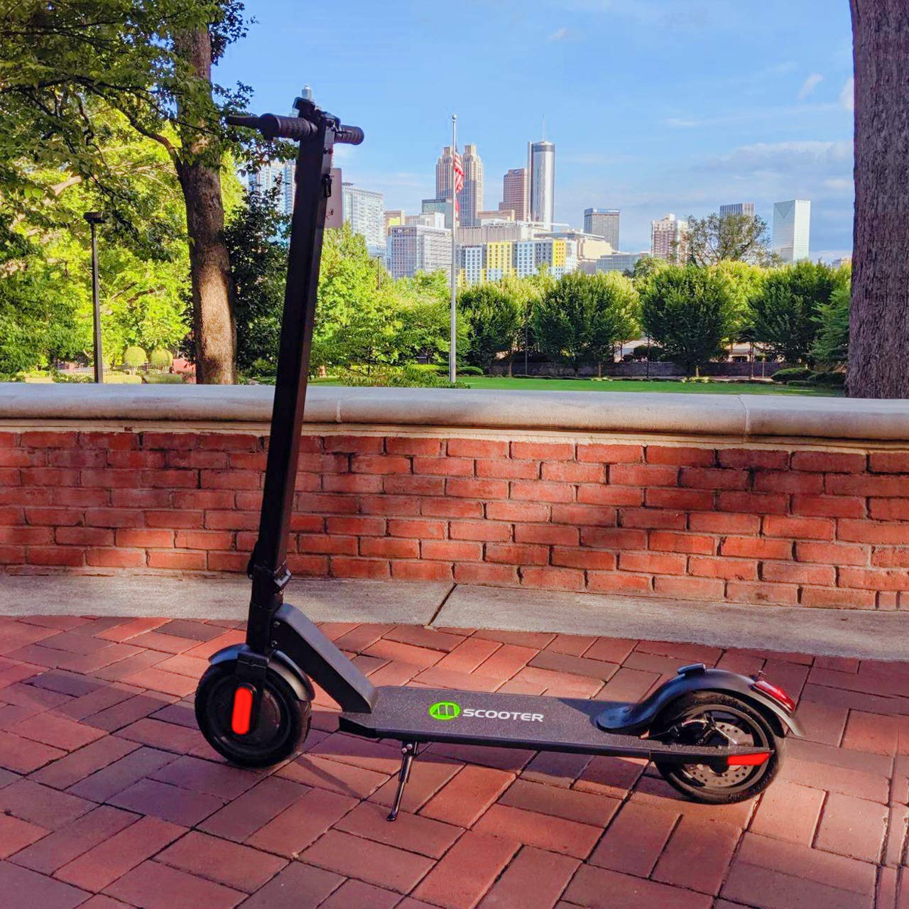S5-II Electric Scooter, Portable and Folding E-Scooter, with 8.5" Pneumatic Tires, up to 10 Miles Long-Range Battery Electric Scooter for Adults, Upgraded Version