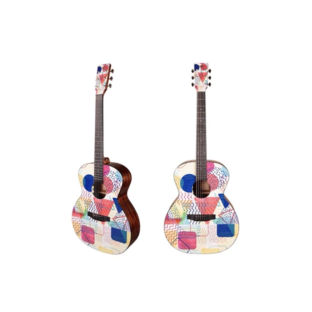 YYFANG Folk Guitar, Excellent Resonance Characteristics, Wide Dynamic Range, Smooth and Bright Sound Quality, Excellent Stability, Precise and Stable Tuning (Color : Natural, Size : 40 inches)
