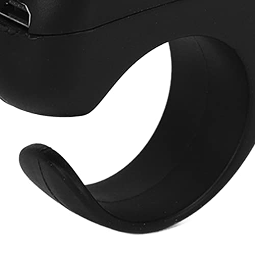 Remote Control for Phone, Page Turner ABS 3 Buttons 10m Distance for Watching Video Shots (Black)