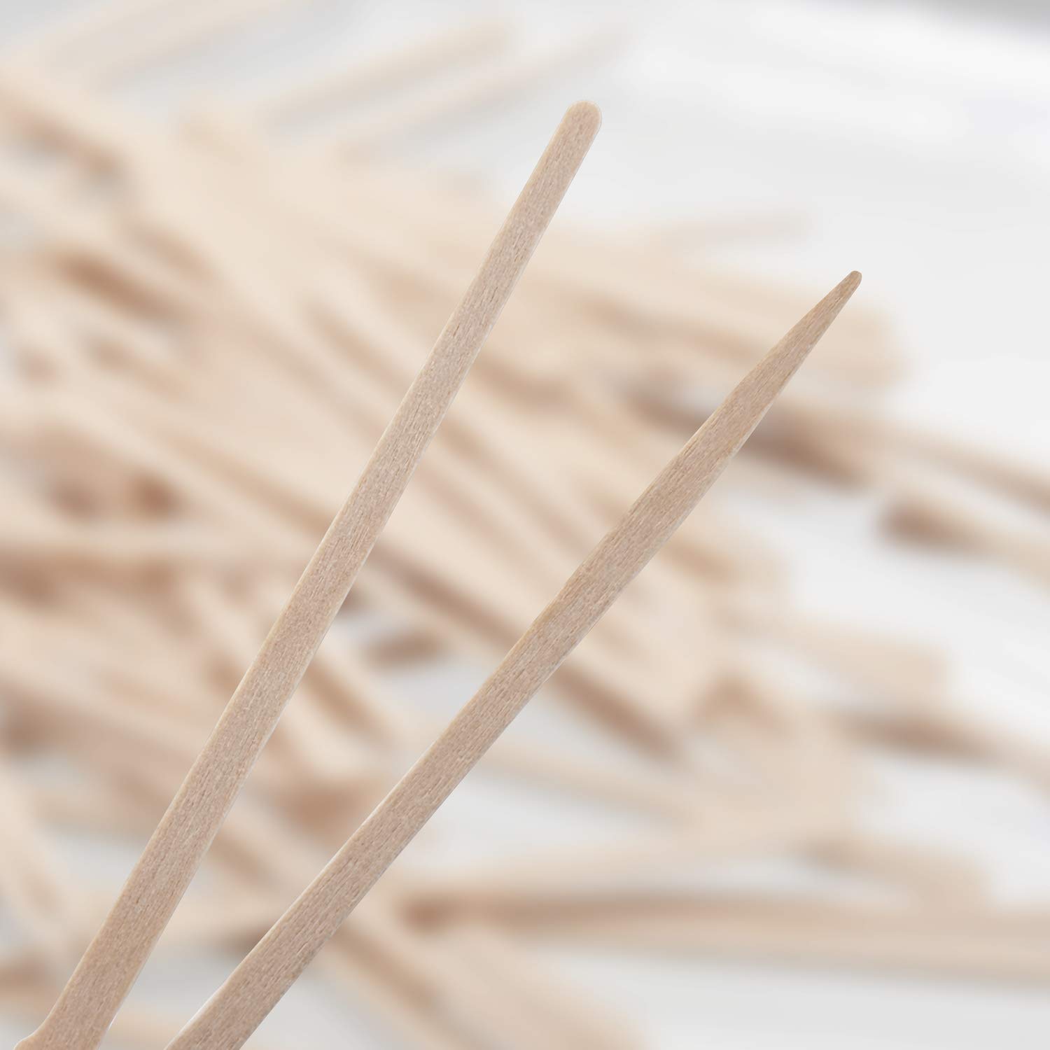 ONUPGO 1000 Small Wax Sticks Waxing Wood Sticks Spatula Wooden Waxing Applicator Sticks Face & Eyebrows Hair Removal Sticks