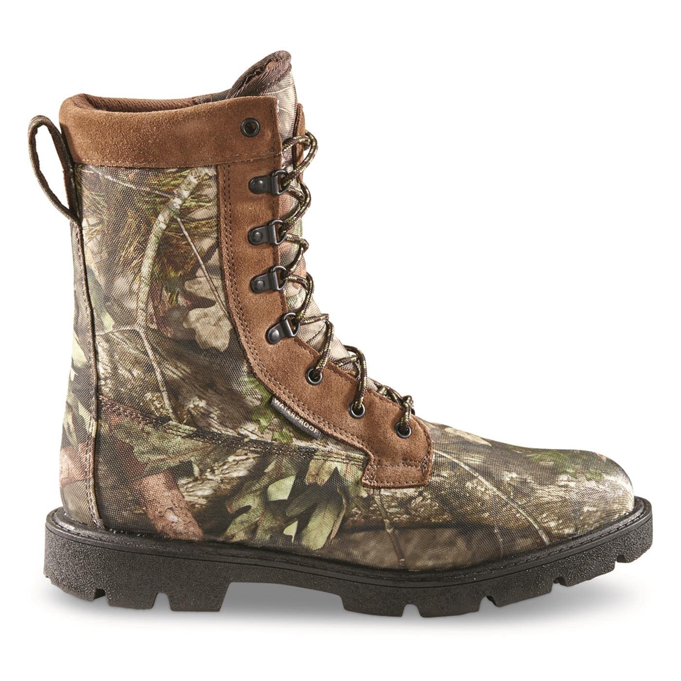 Rocky Men's Ridge Stalker 9" Waterproof 800-gram Insulated Hunting Boots Mossy Oak Break-Up Country 10D (Medium)