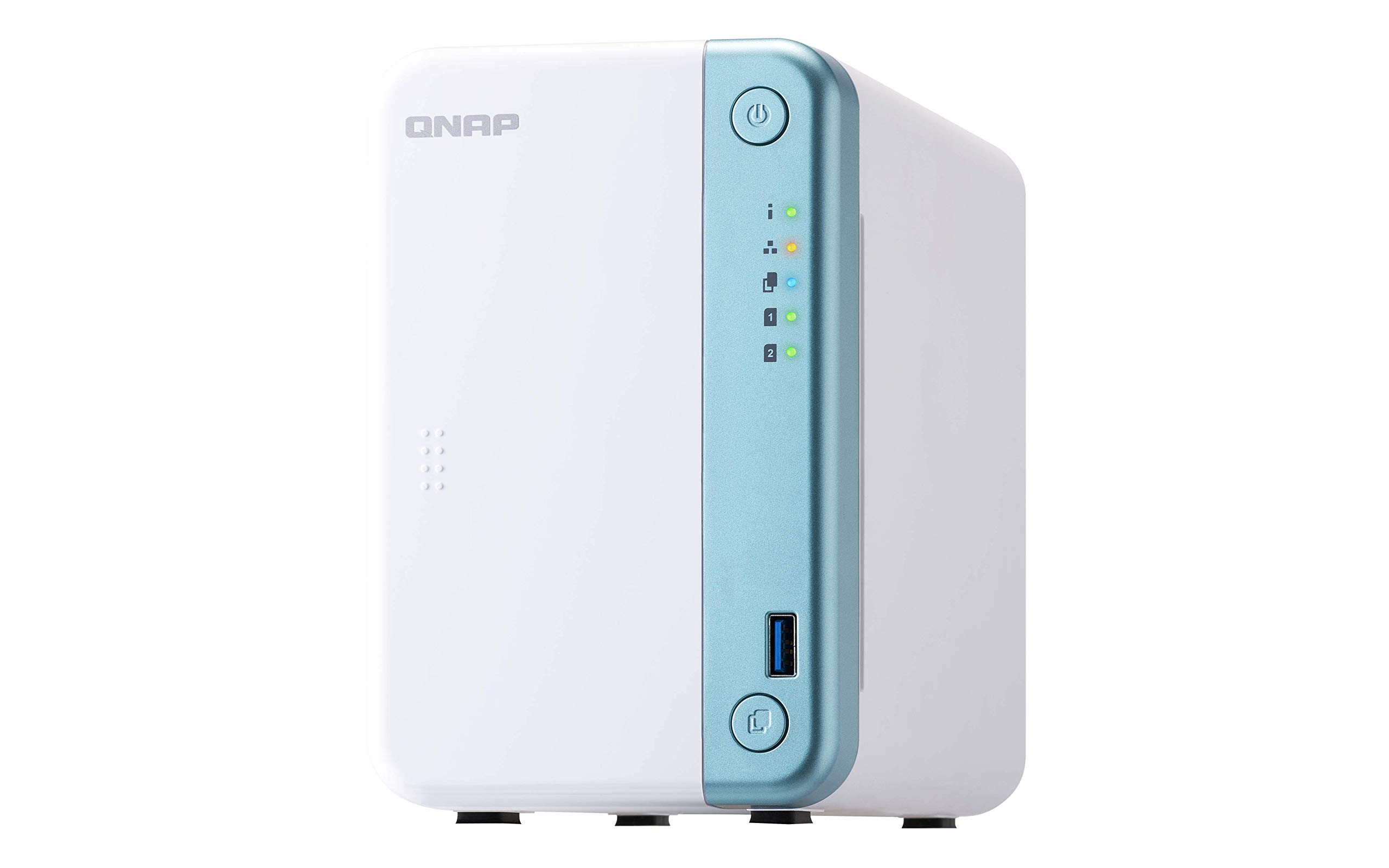 QNAP TS-251D-2G 2 Bay Home NAS with Intel® Celeron® J4005 CPU and One 1GbE Port