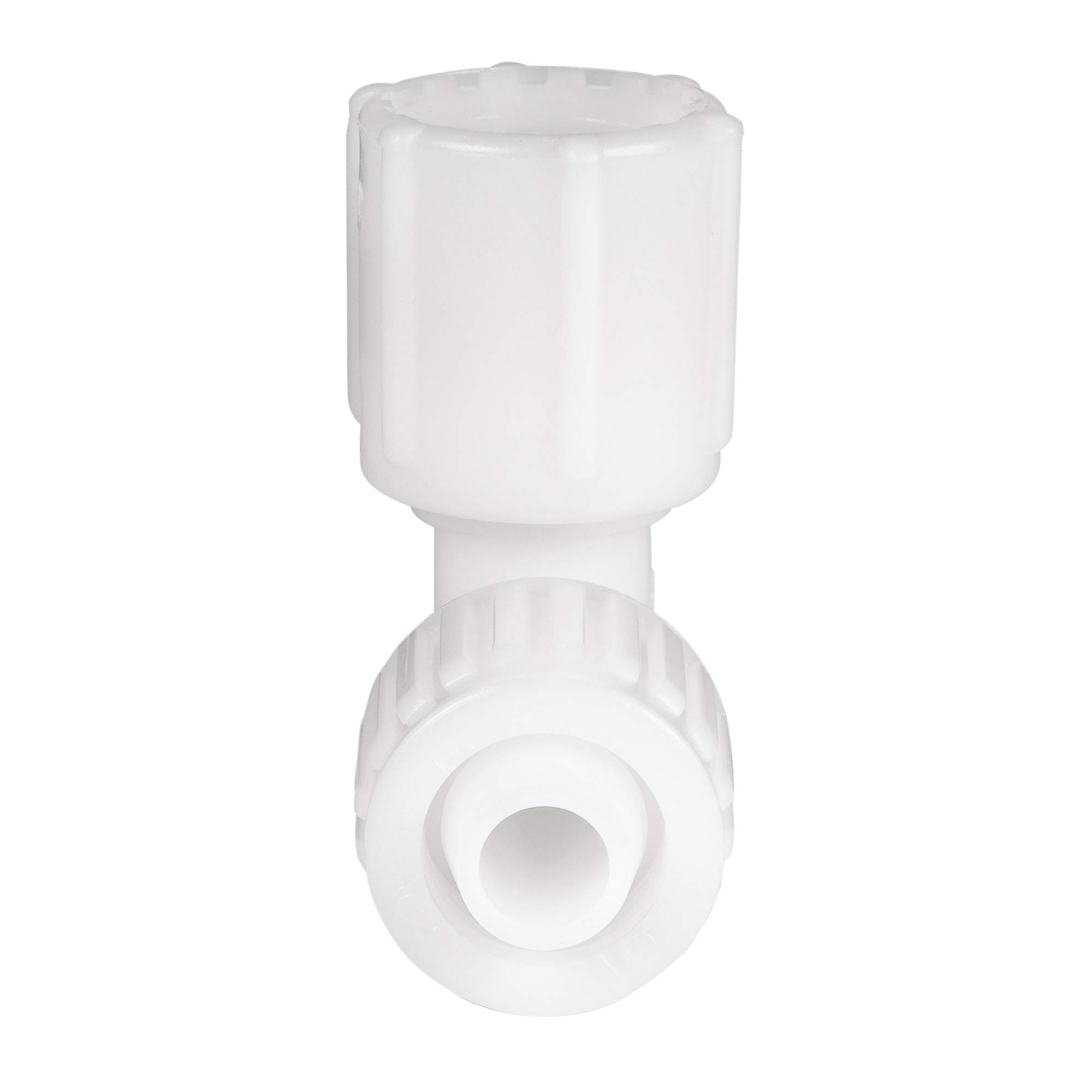 RecPro RV Plumbing Hardware | 06816 | 1/2" Compression to Swivel Faucet Elbow Adapter | 90-Degree Fitting | Pex Pipe/Tubing Fittings (2 Fittings)