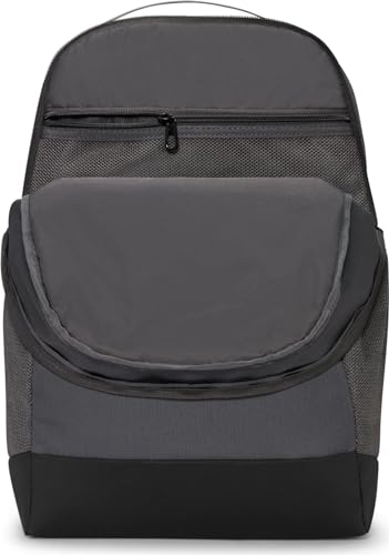 NIKE Unisex - Adult Brasilia 9.5 Backpack, Iron Grey/Black/White, One Size