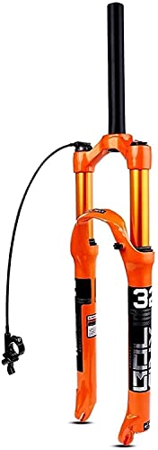 YZPTD Fork 26/27.5/29 Inch Mountain Bike Fork, 100mm Magnesium Alloy Air 32 HL RL MTB. Bike Fork Lock for Bicycle Accessories