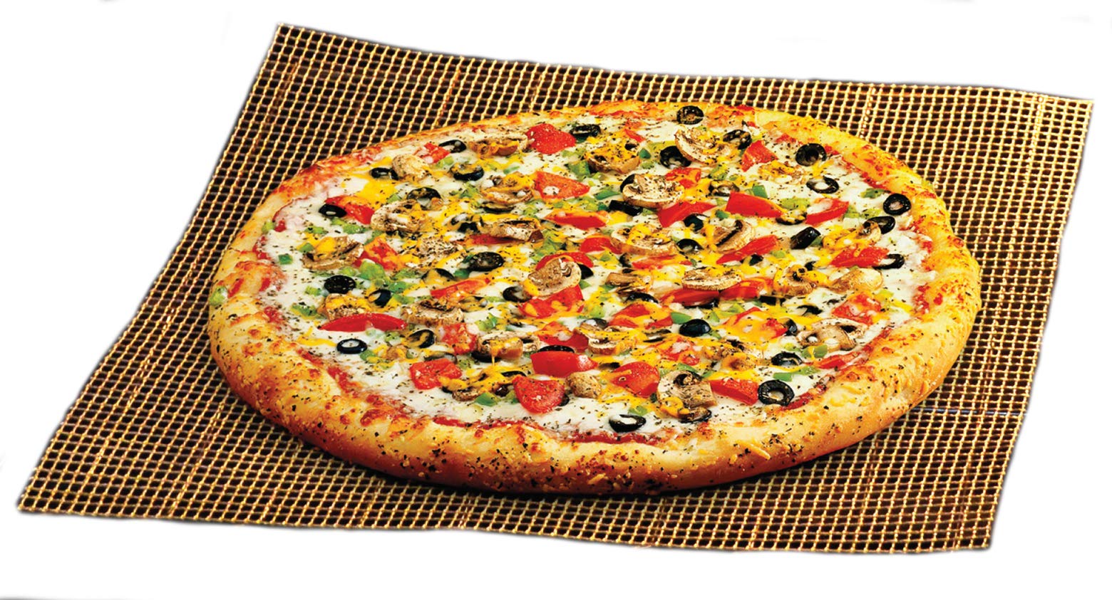Zoie + Chloe Crispy Crunchy Cooker Baking Mat - Pizza Fries Bacon Nuggets Egg Rolls Tater Tots & More