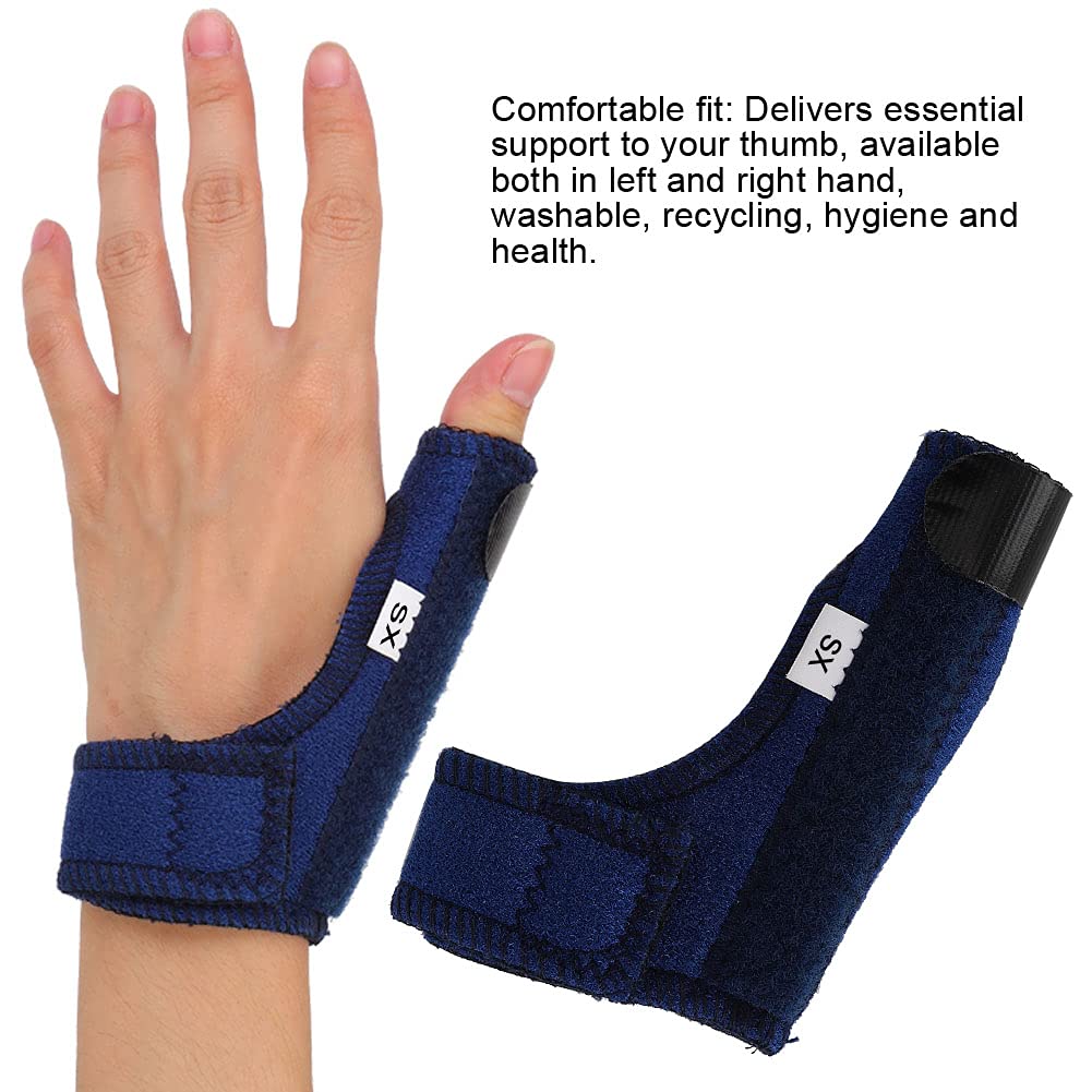 Weojeviy Thumb Brace for Kids, Trigger Finger Splint for Left or Right Hand,Support Brace for Straightening Broken Fingers, Injuries, Arthritis, Trigger Finger (XS)