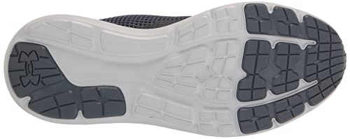 Under Armour Women's Surge 3 Print, (400) Downpour Gray/Harbor Blue/Metallic Harbor Blue, 7, US