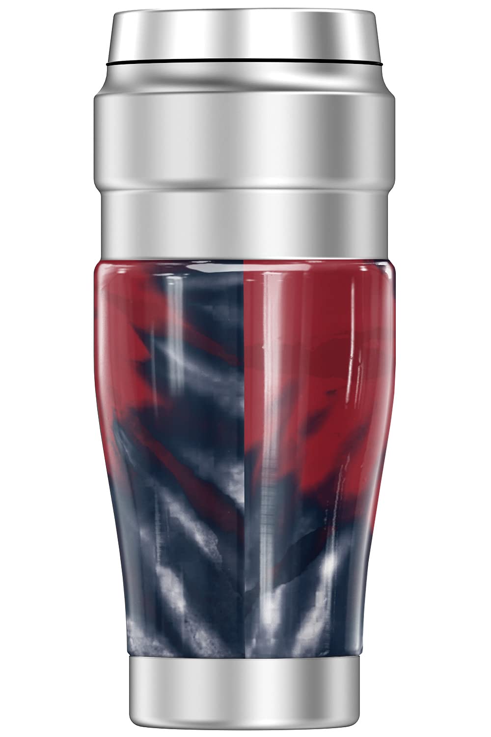 THERMOS Liberty University OFFICIAL Tie-Dye STAINLESS KING Stainless Steel Travel Tumbler, Vacuum insulated & Double Wall, 16oz