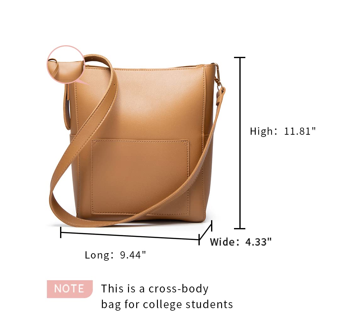 XMLiZhiGu Purse for Women Womens Handbag Top Handle Shoulder Bag Tote Satchel Purse Work Bag Brown HMCD-7217