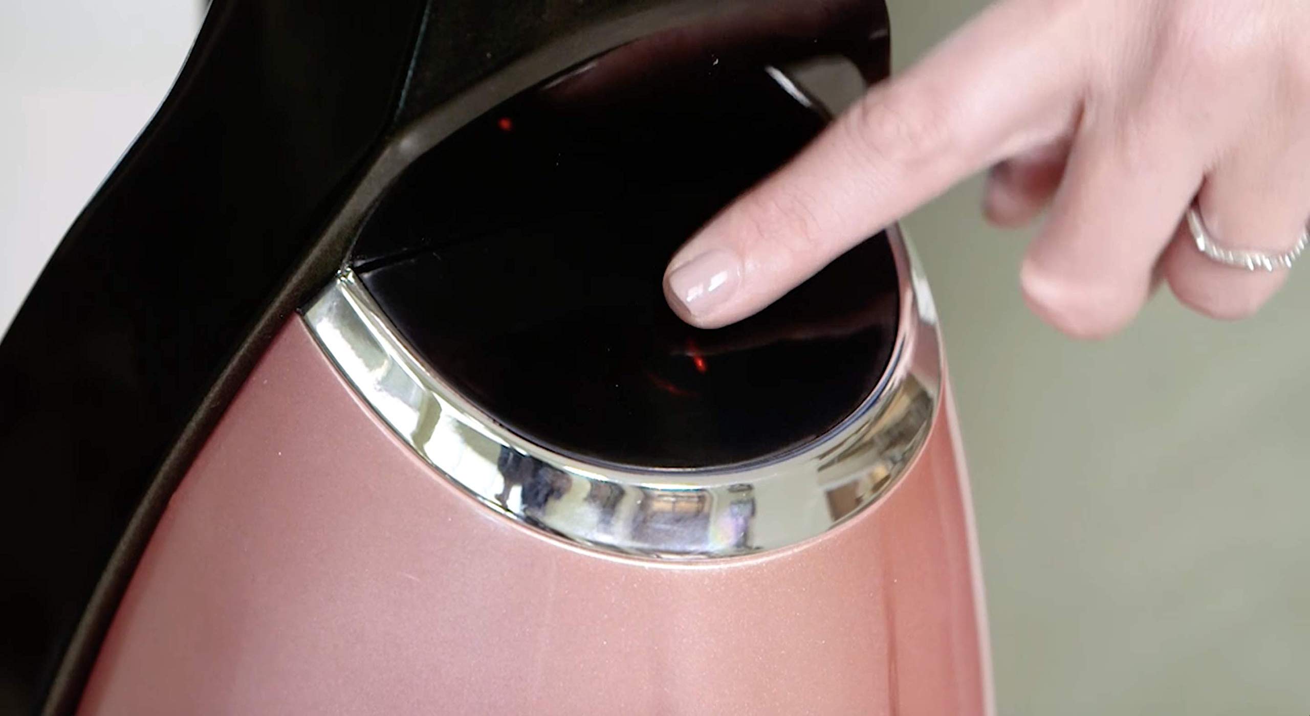 Quantum X Upright Water Vacuum Cleaner - No Filters, Telescopic Body, Pet Vacuum Cleaner and Picks Up Wet Spills, Unique Technology (Rose Gold) (Renewed)