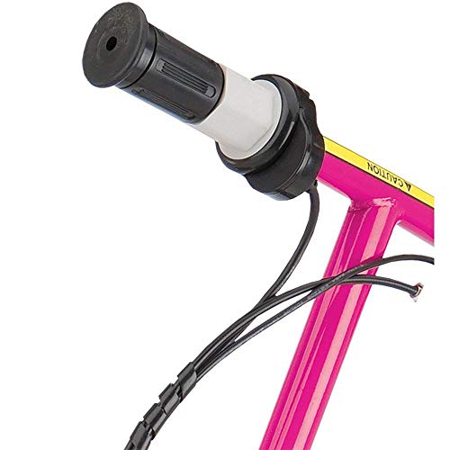 Razor E175 Kids Ride On 24V Motorized Powered Electric Scooter Toy, Speeds up to 10 MPH and includes a Youth Safety Helmet, Pink