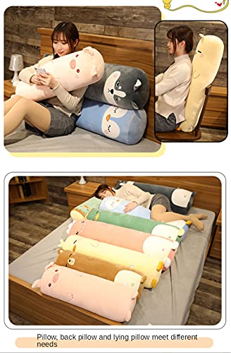 MUPI Long Plush Cute Body Pillows Cuddle Pillow Sleeping Big Pillows for Bed Kids Body Pillow Animal Shaped Pillow Boyfriend Pillow Toy Gift for Girlfriend (Bear 27 Inch )