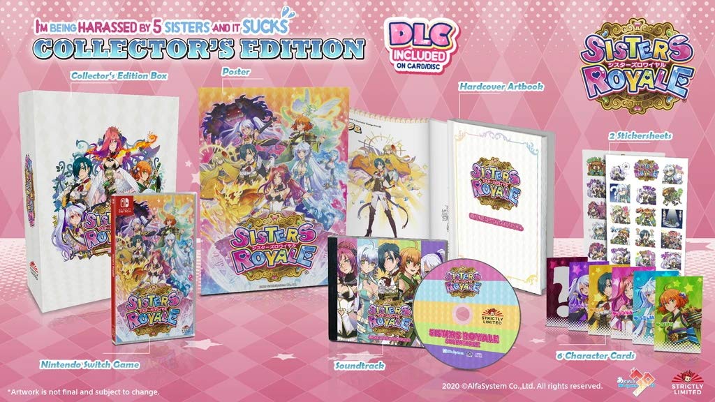 Sisters Royale: Five Sisters Under Fire - Collector's Edition - Strictly Limited Games - Nintendo Switch
