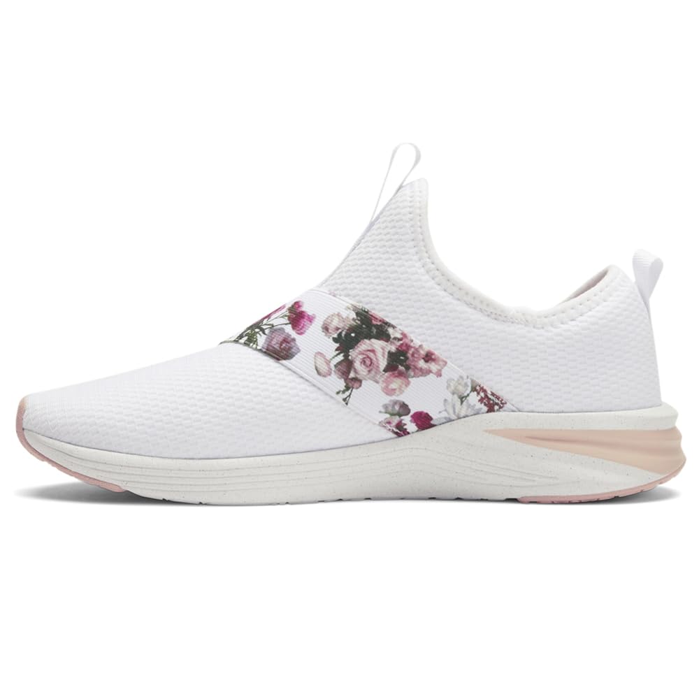 Puma Womens Better Foam Prowl Floral Slip On Training Sneakers Shoes - White - Size 7.5 M