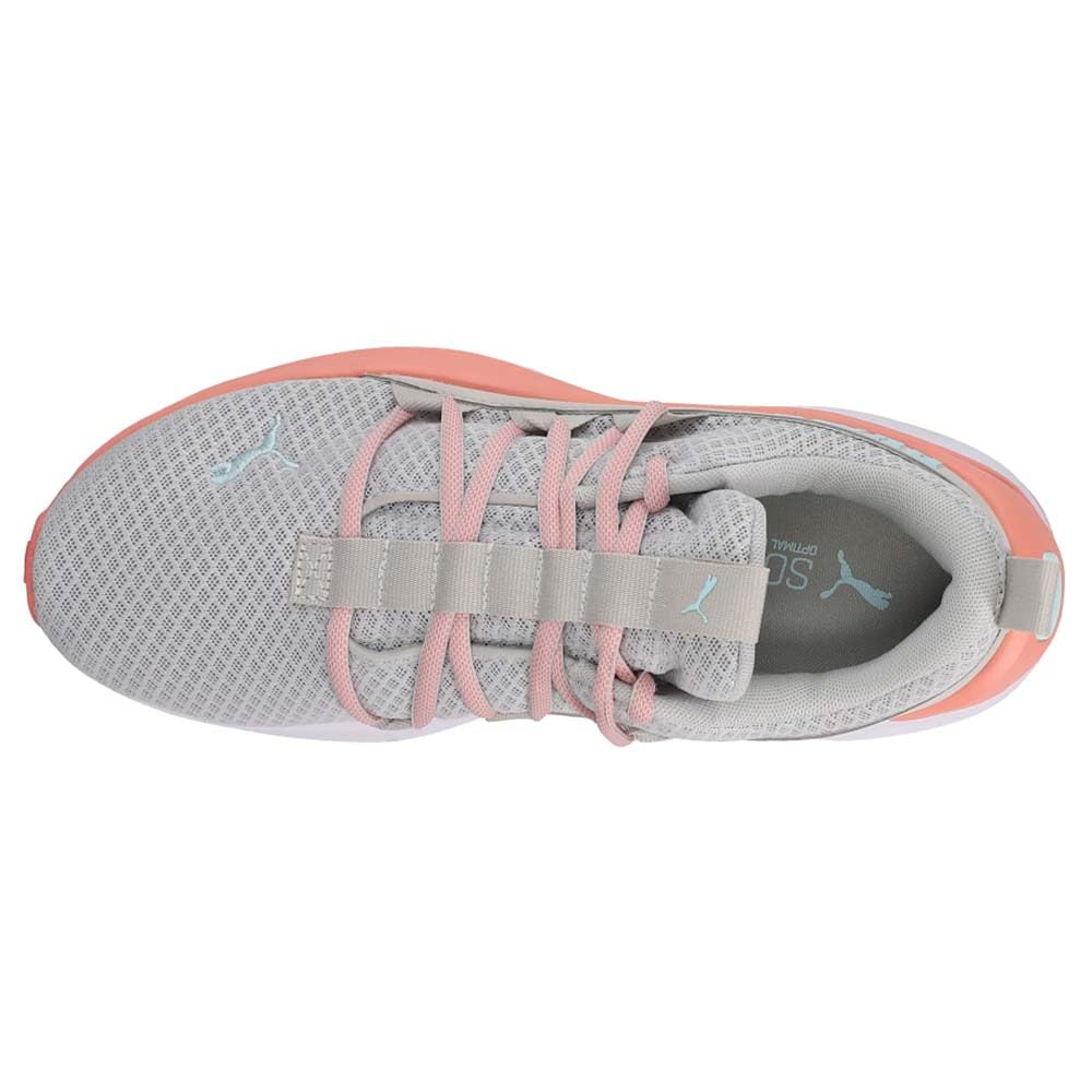 Puma Womens Softride One4all Running Sneakers Shoes Neutral - White - Size 7.5 M
