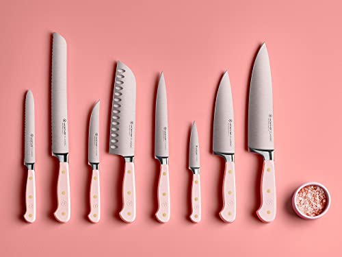 WÜSTHOF Classic Pink Himalayan Salt 9" Double Serrated Bread Knife